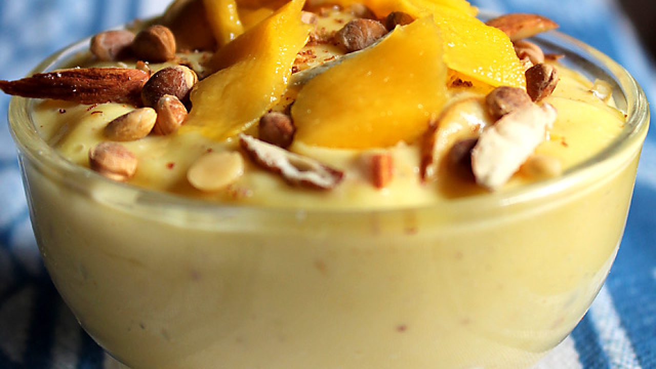 Mango Shrikhand In American