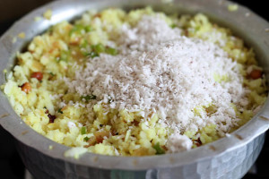Kande Pohe (step by step) - Flavors of Mumbai
